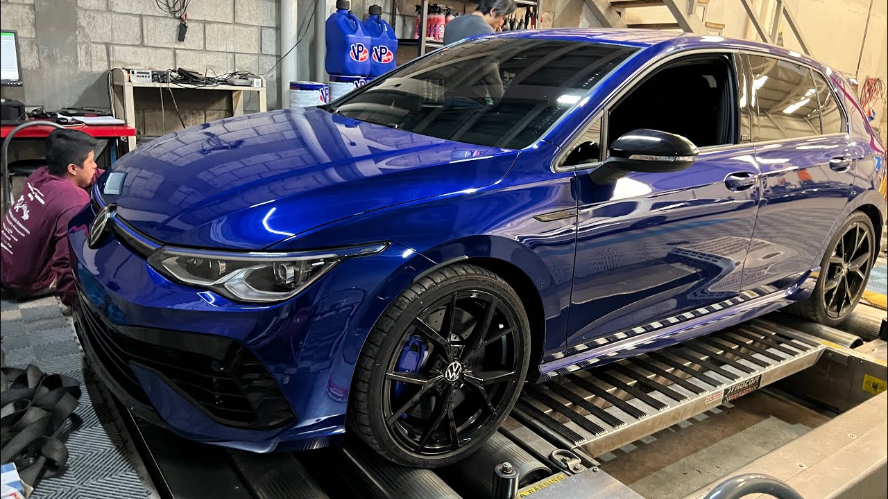 DYNO: Golf R MK8 034 Motorsport Stage 1 - YouTube