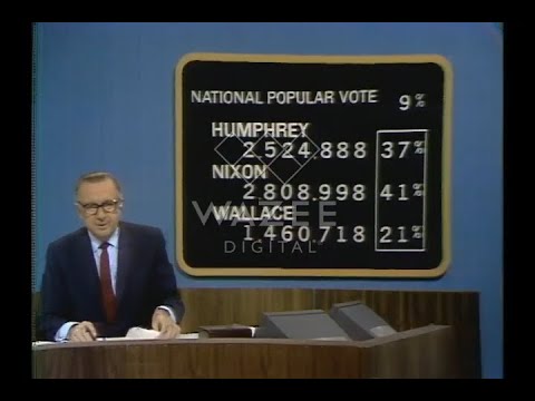 Election Night '68 (CBS News 1968 Presidential Election Coverage) 9PM ...