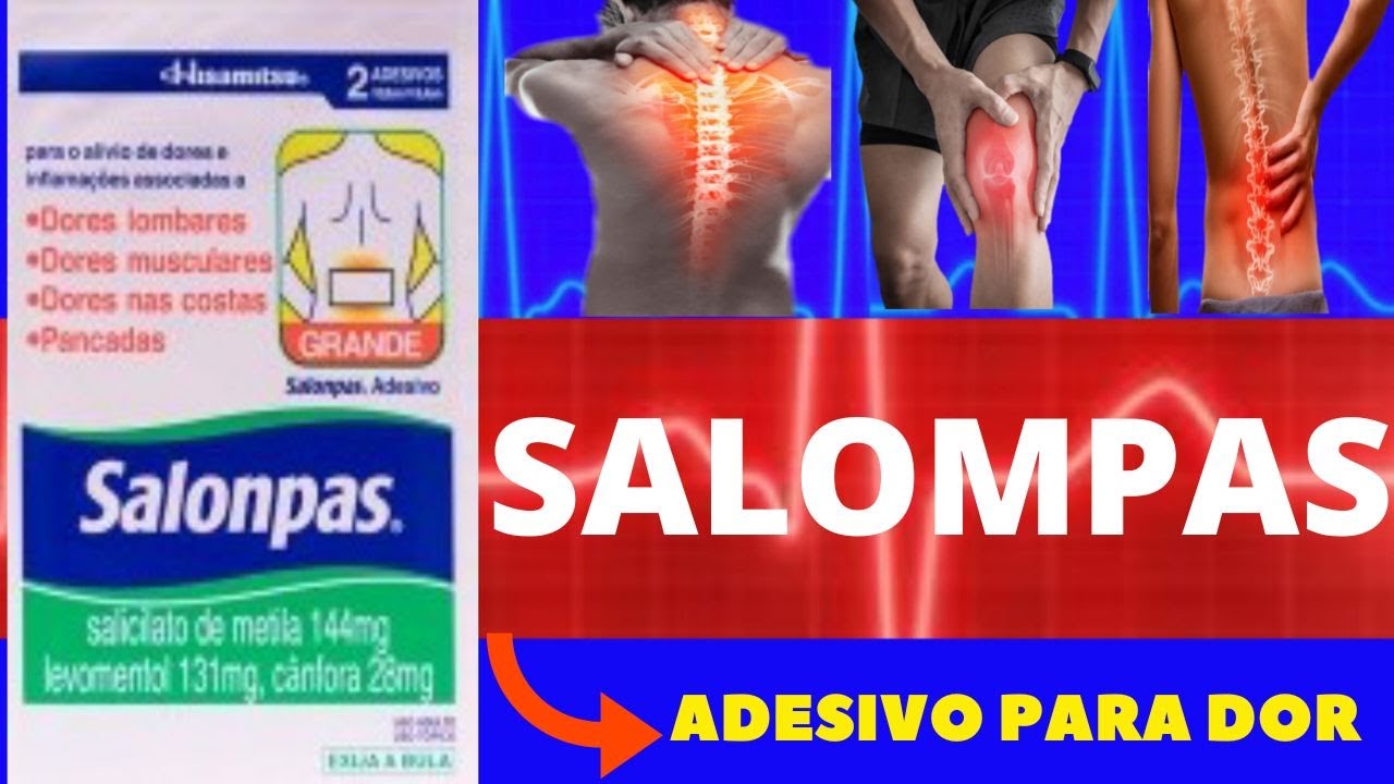 SALONPAS - PARA QUE SERVE, COMO FUNCIONA, COMO TOMAR, EFEITOS ...