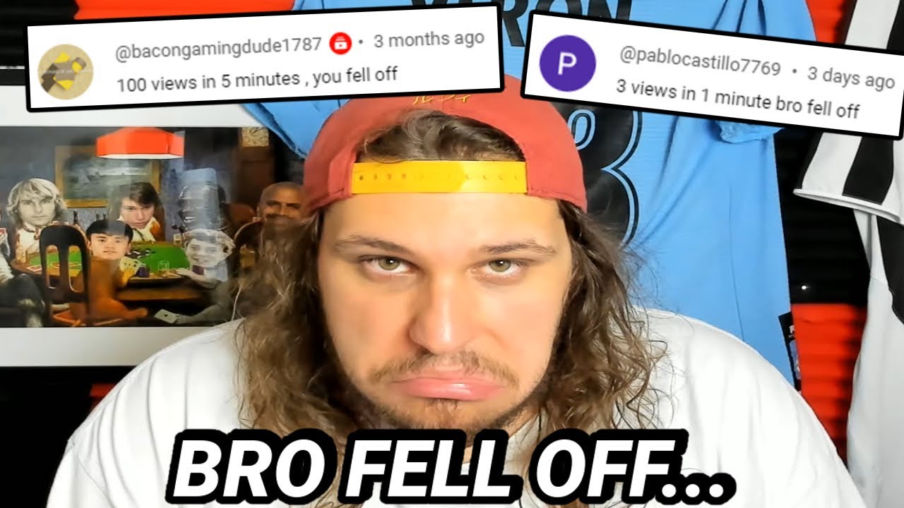 bro fell off - YouTube