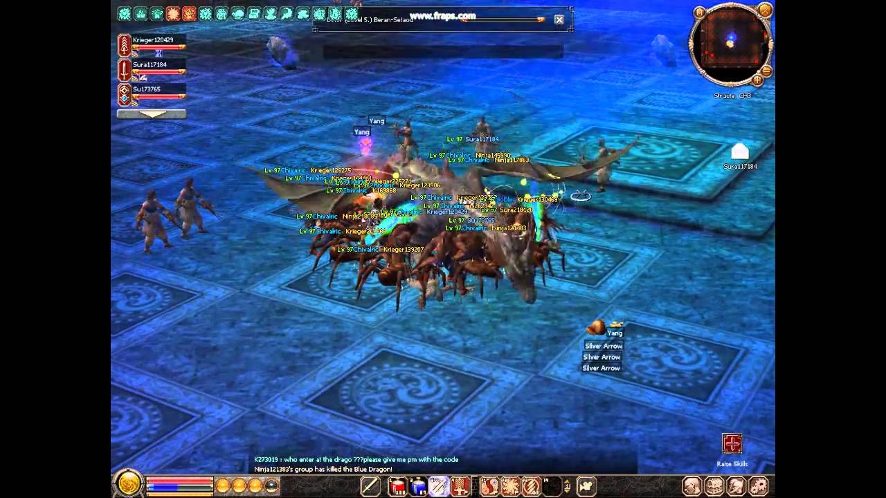 METIN2 - Grota / grotto V3 / Atlantyda V3 - Ubijanie smoka - YouTube