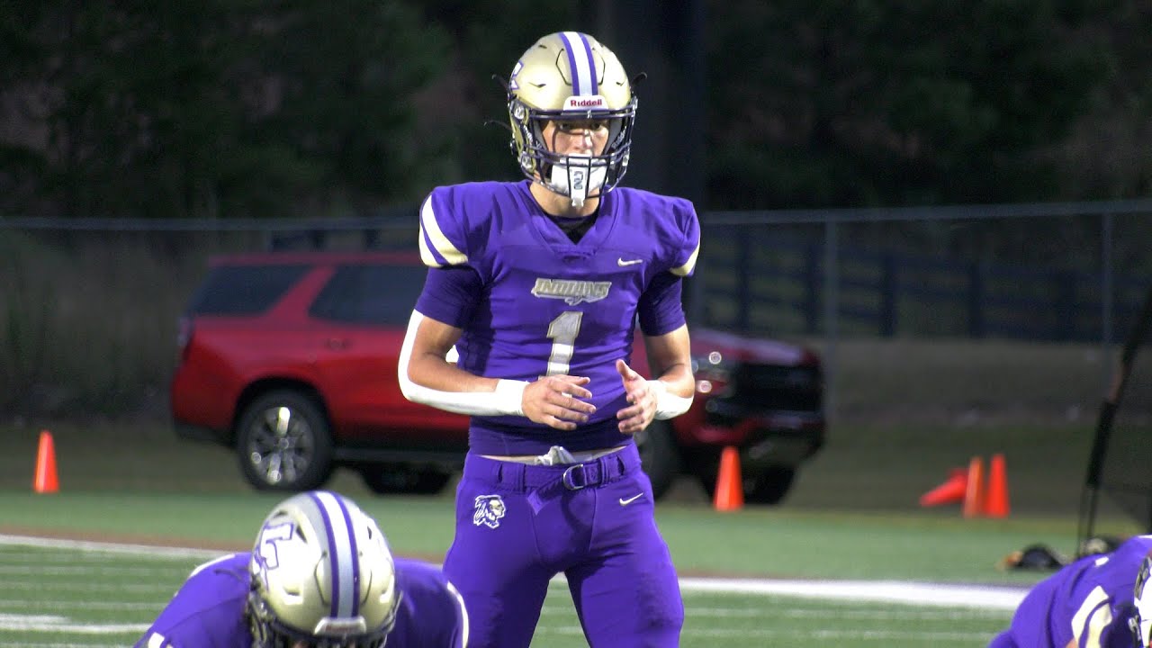 #10 Lumpkin County Indians vs Greater Atlanta Christian Spartans - YouTube