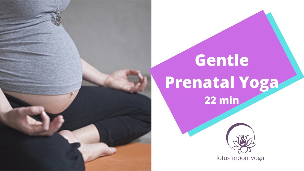 A Gentle Prenatal Yoga Sequence | Yoga with Corinne McNally - YouTube