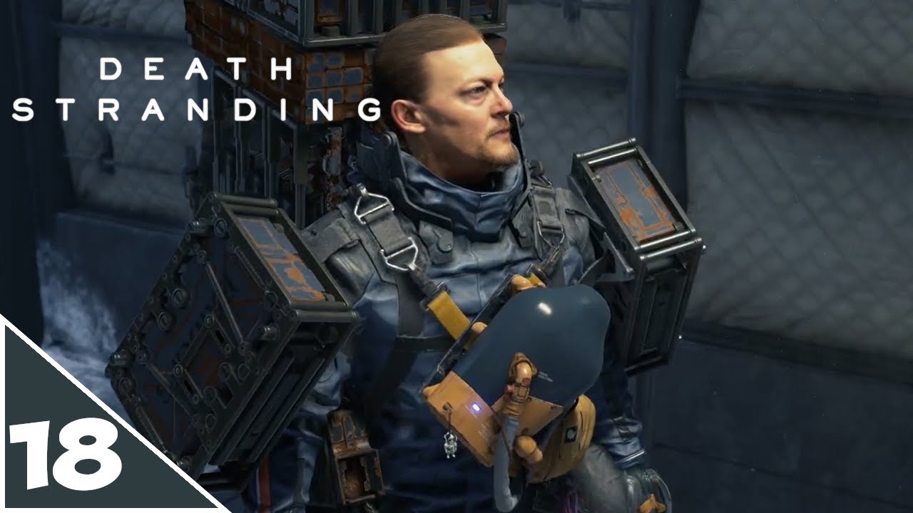 Death Stranding Playthrough | Part 18 - Snow and Tar Fun! - YouTube