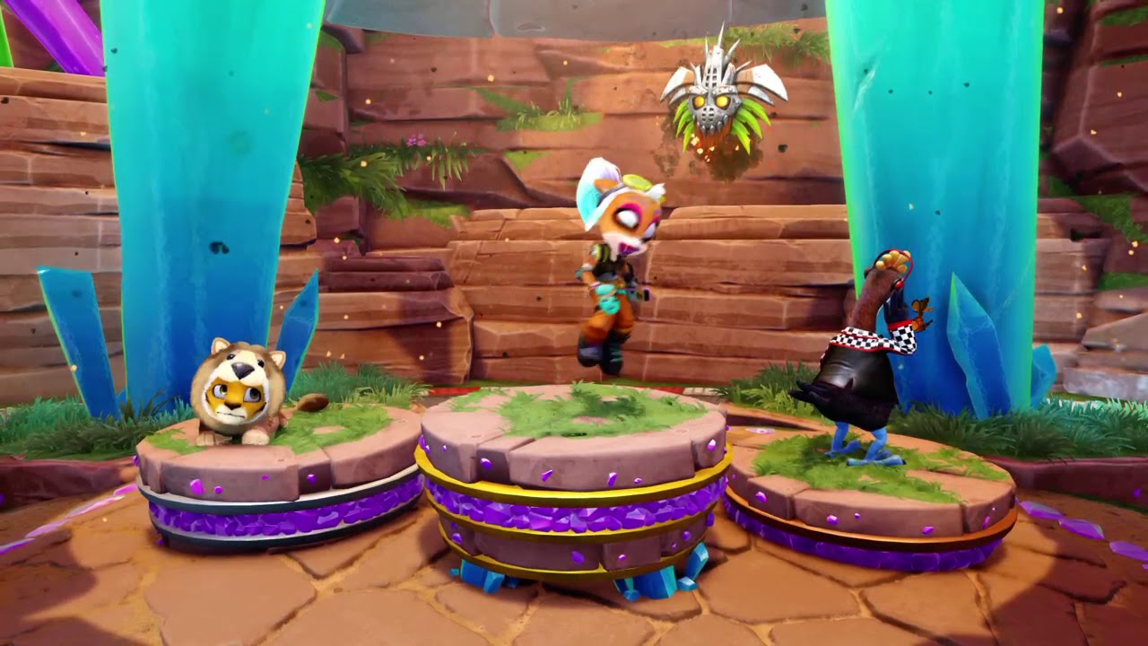 Crash Team Racing Nitro-Fueled Rustland Coco dance - YouTube