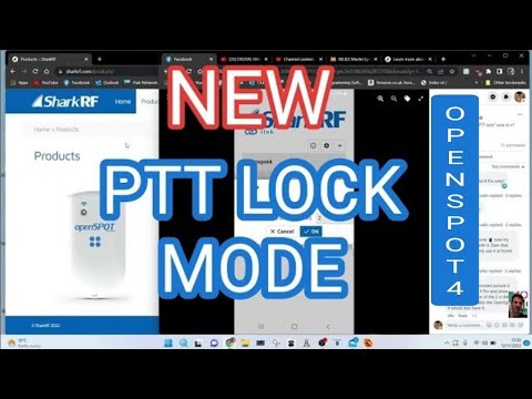 OPENSPOT 4 PRO - NEW PTT LOCK MODE -Phone RXT/X - YouTube