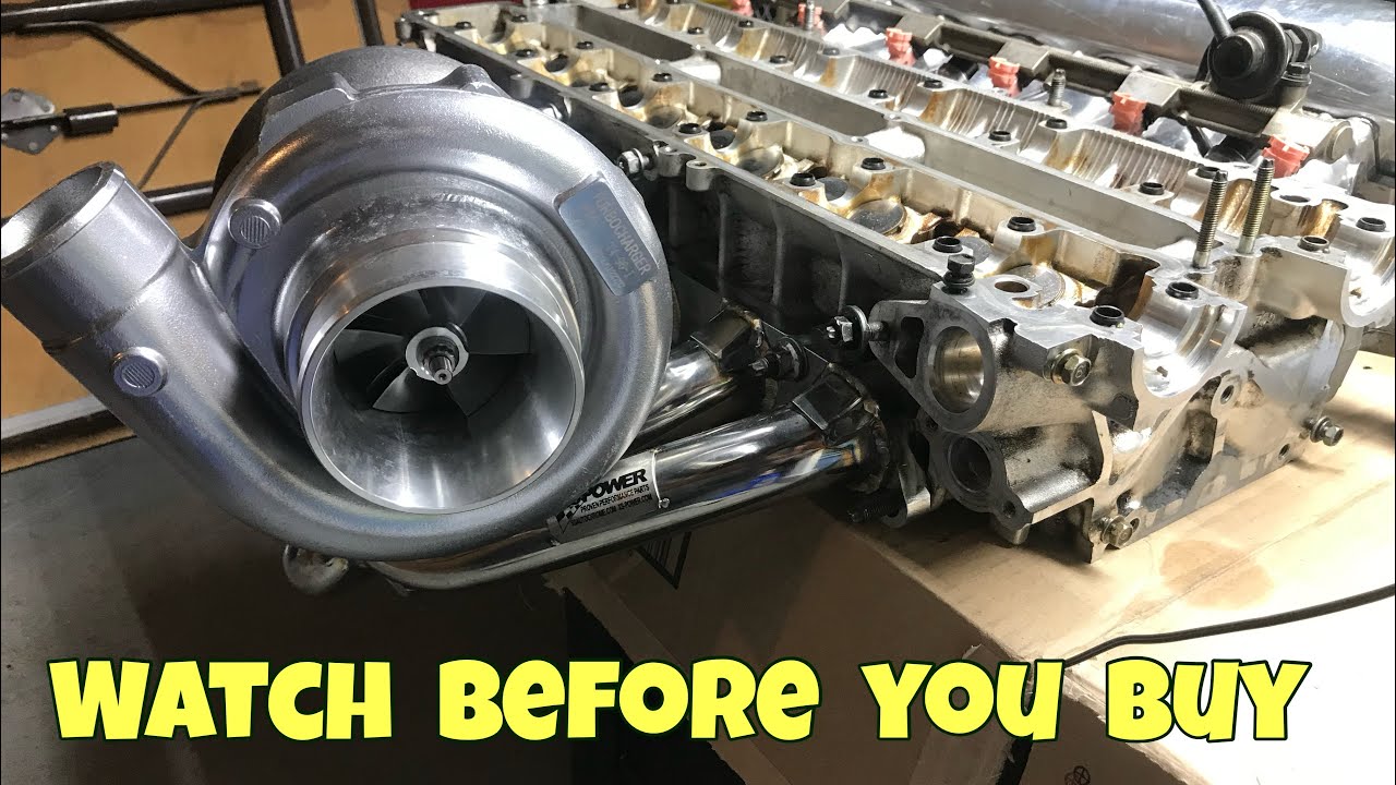 2jz XS power turbo kit review - YouTube