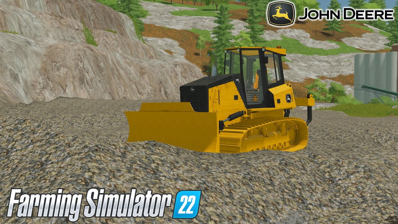 FS22 New Dozer !!! 🚧 John Deere 700L 🚧 Farming Simulator 22 Mods - YouTube