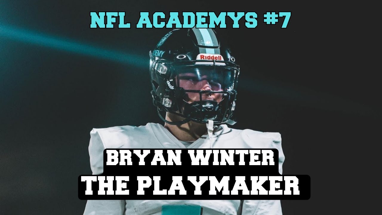 Bryan Winter - The NFL Academy's Playmaker! - YouTube