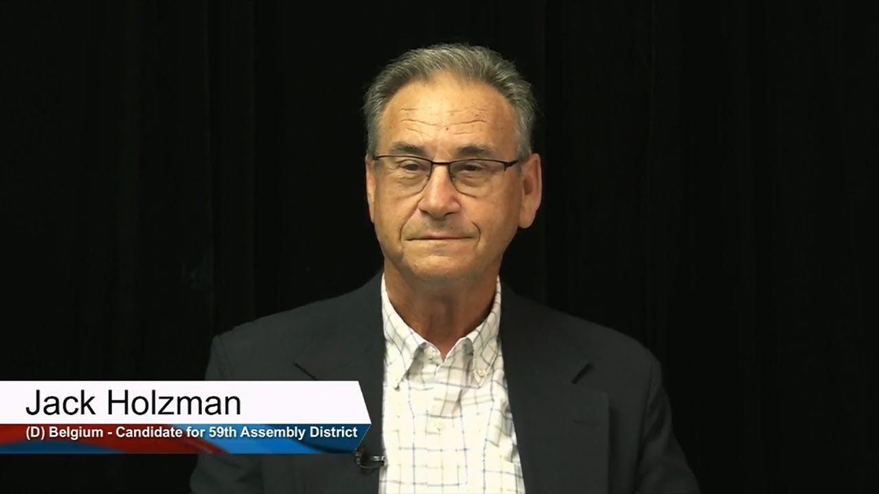 Campaign 2024: Jack Holzman (D) Belgium - Candidate for 59th Assembly ...