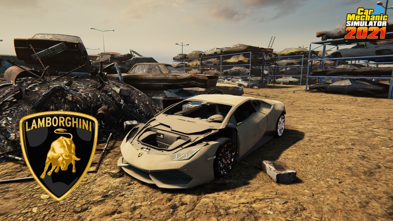 Lamborghini Huracan restoration - Car Mechanic Simulator 2021 - YouTube