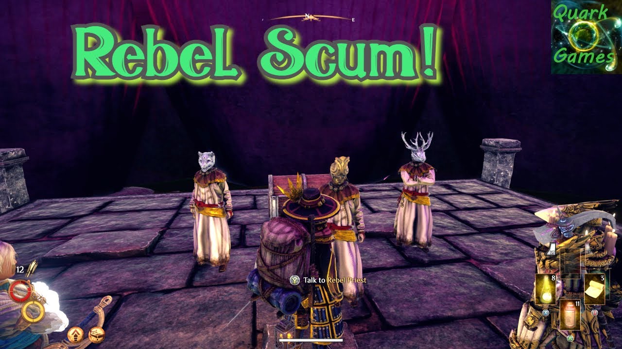 Outward Holy Mission Lets Play- Ep. 10- Rebels In The Hollowed Lotus ...