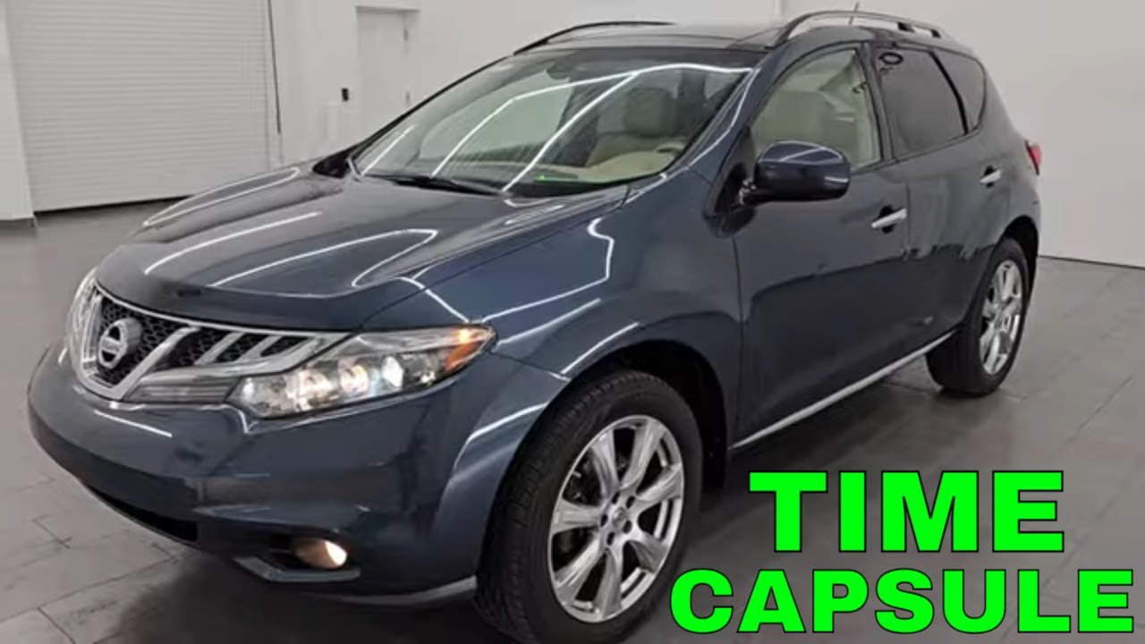 2012 NISSAN MURANO AWD LE PLATINUM TIME CAPSULE GRAPHITE BLUE METALLIC ...
