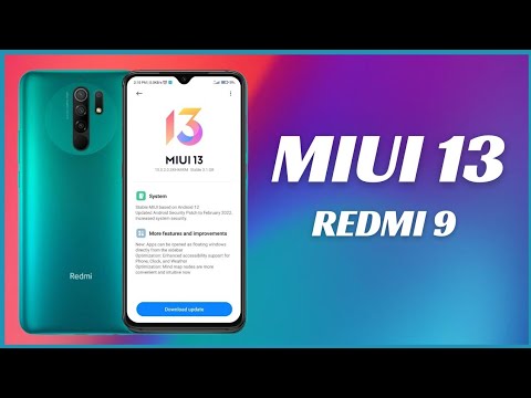 REDMI 9 - Miui 13 - NOVA ATUALIZAÇÃO - YouTube
