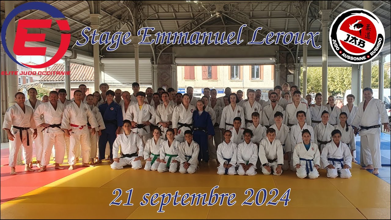 Stage Emmanuel Leroux 2024 - quelques souvenirs - YouTube