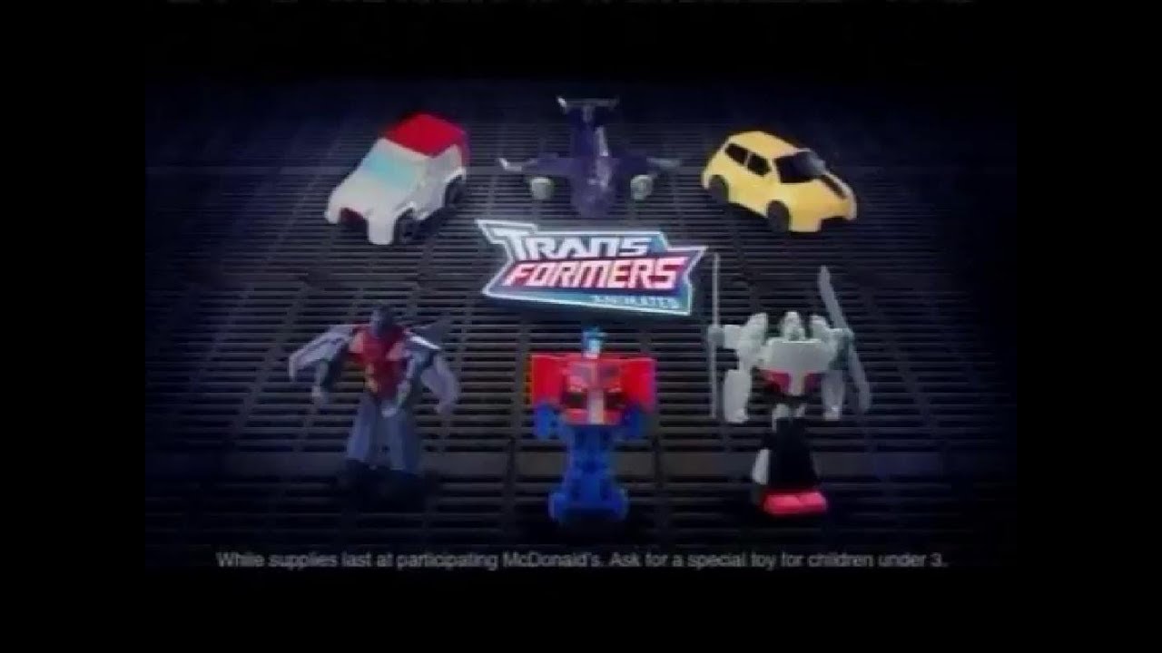 McDonald's Happy Meal ad - Transformers (TF Animated logo variant, 2008 ...