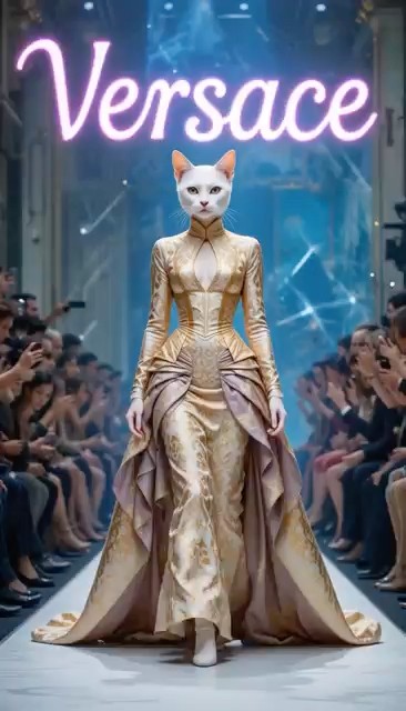 Victorian Muse #victorian #fashion #versace #cats #model #fashionweek ...
