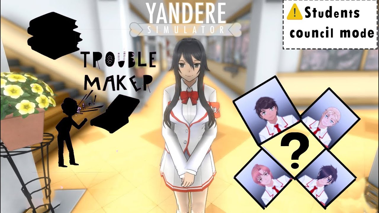 Ryoba join to the students council Yandere similator "1989's" Students Council Mod - YouTube