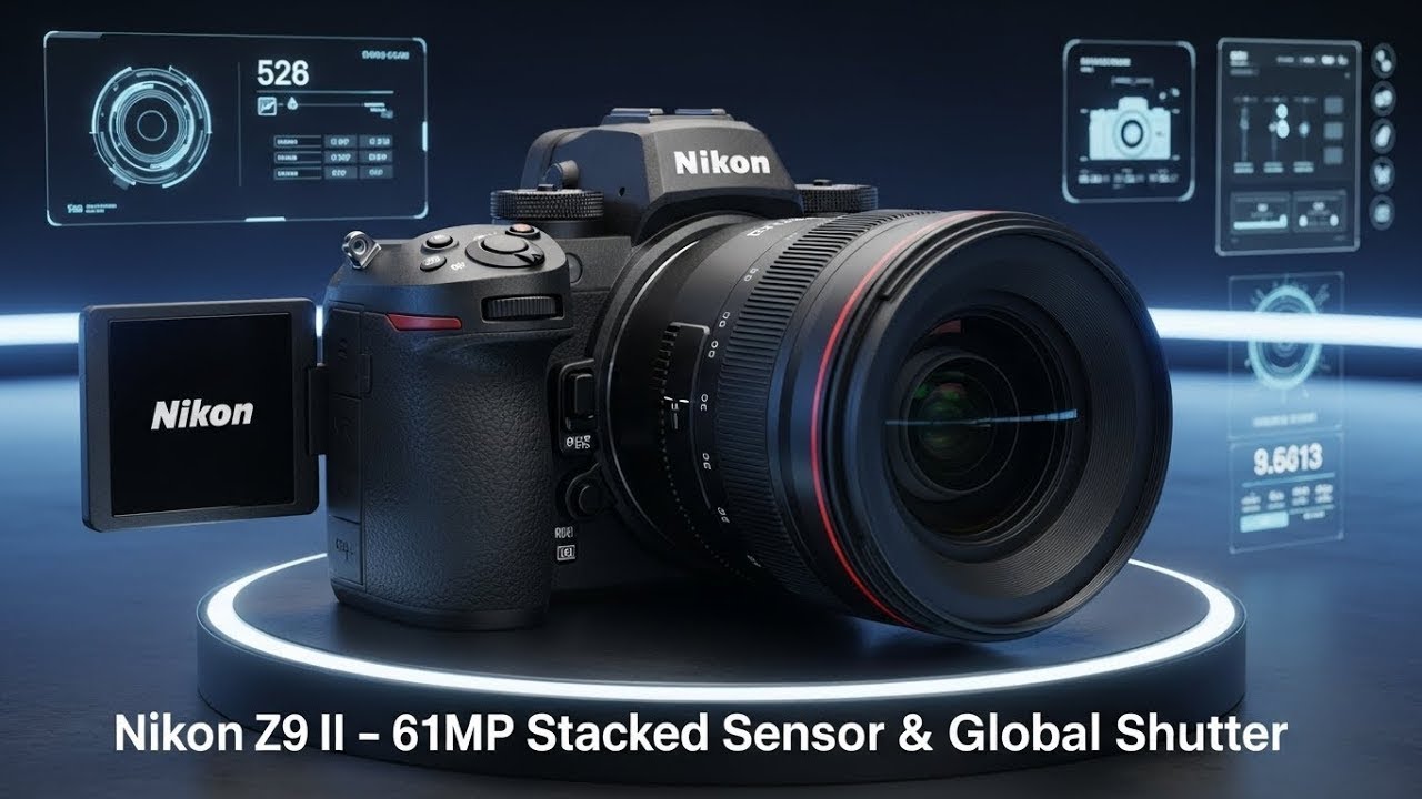 Nikon Z9 II: 61MP Stacked Sensor & Global Shutter Leaked! - YouTube