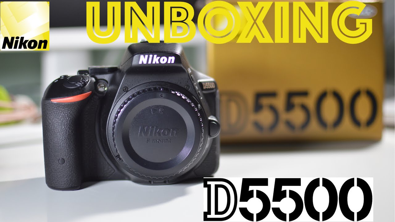 Nikon D5500 | Unboxing ITA - YouTube