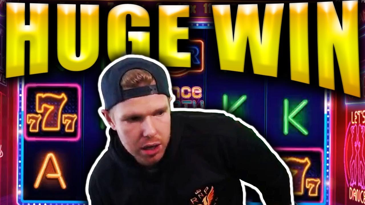 HUGE BIG WIN on DANCE PARTY - Casino Streamers Big Wins - YouTube