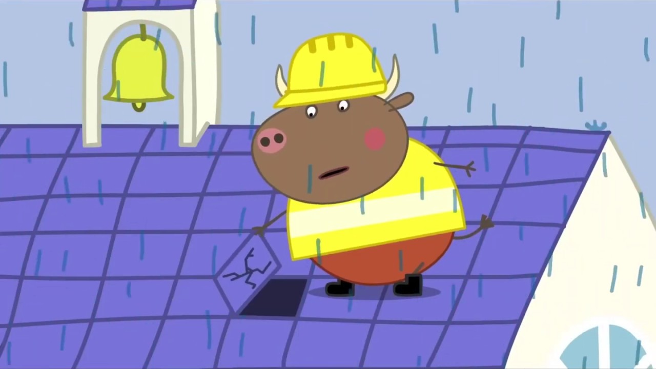 Peppa pig. Parachute Jump Cartoons For Kids - YouTube