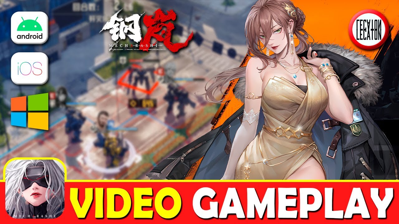 Mecharashi (CN/OBT)😮🤔Primeros minutos + Guía iniciar sesión - Gameplay TRPG por turnos -AOS/iOS ...