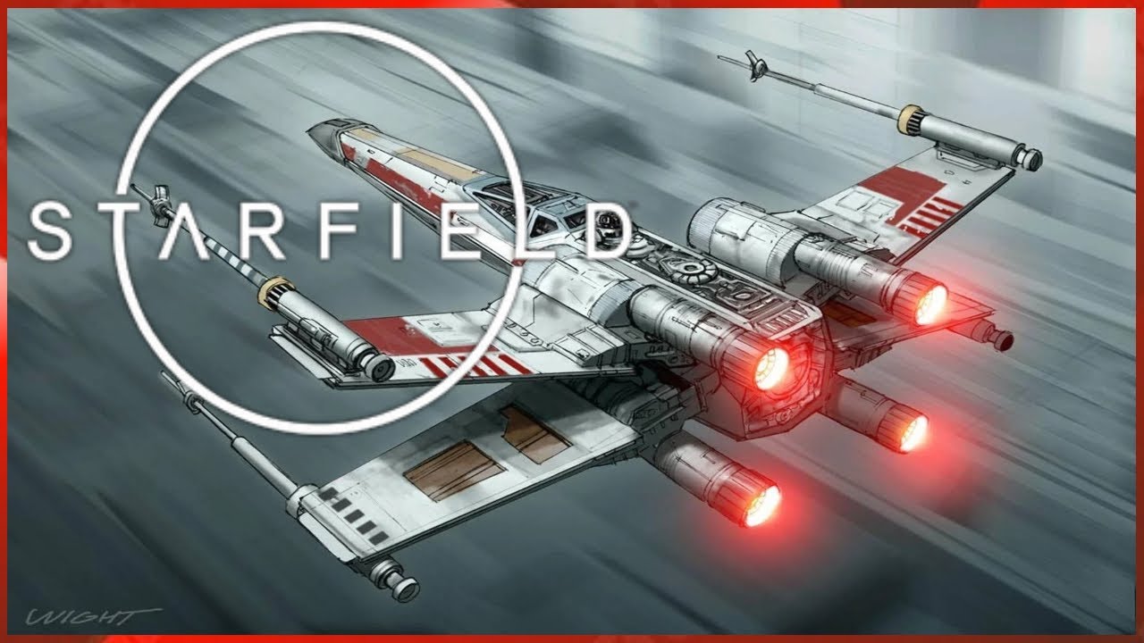 Star Wars X-Wing Ship Mod | Starfield Mods ᴴᴰ - YouTube