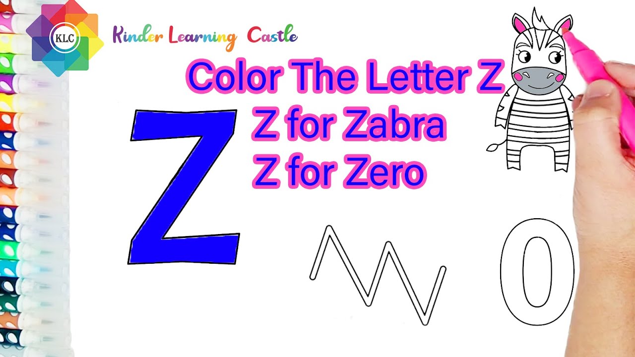 Learn Letter Z: The ABC Song | Letter Z for Zabra | Letter Z for Zero ...