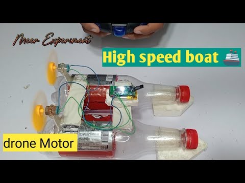 How To Make high speed boat 🚢 Meer Experiment - YouTube