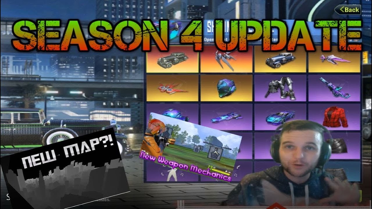 SEASON 4 UPDATE: NEW MAP HINTS, PATCH NOTES, SEASON PASS, NEW MODE ...