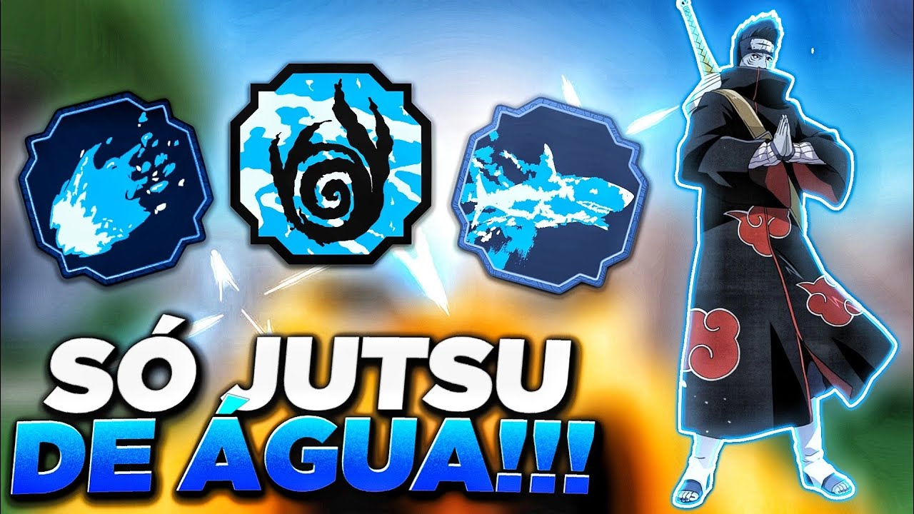 FIZ COMBO ULTILIZANDO SÓ JUTSUS DE ÁGUA SHINDO LIFE!!! - YouTube