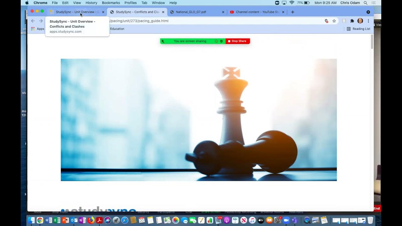 Studysync lesson planning and internalization - YouTube