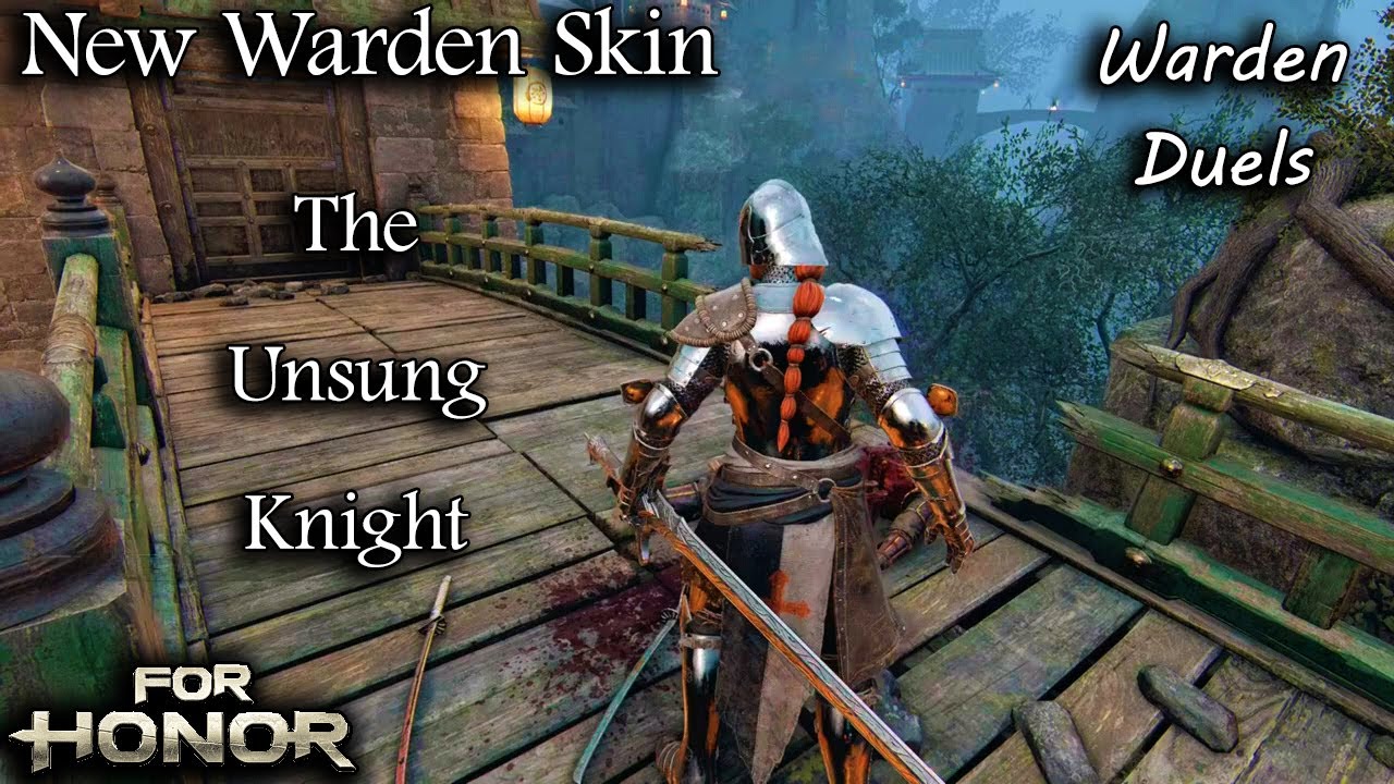 For Honor - The Unsung Knight Skin Is PERFECT !!! | New Warden Skin ...