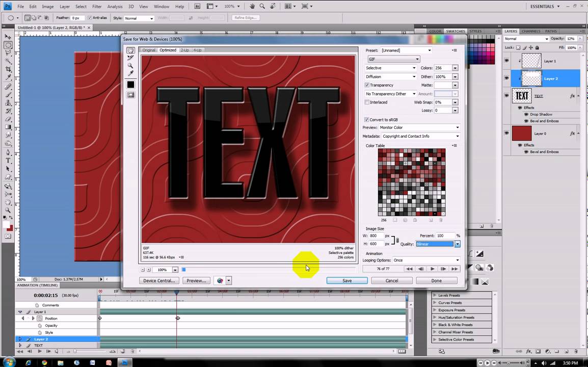Photoshop Tutorial Series: Animated Shine Part 2 - YouTube