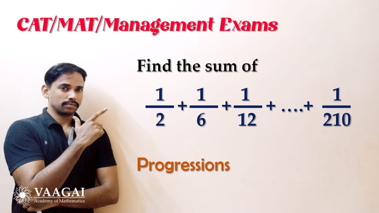 Find The Sum 1 2 1 6 1 12 1 20 1 210 Progressions