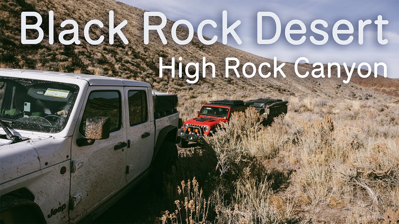 Black Rock Desert - High Rock Canyon - Fall Adventure - Jeep - 2023 - Part II - YouTube