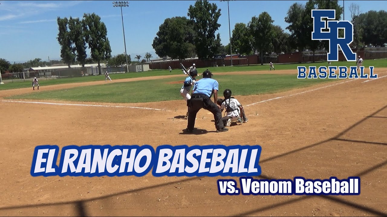 El Rancho Baseball Freshman vs. Venom Baseball 8/4/2024 - YouTube