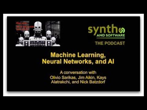 Synth and Software podcast Machine Learning, Neural Networks, and AI - YouTube
