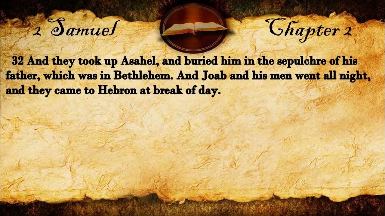 2 Samuel Chapter 2 KJV Audio With Text | Jehovah Sabaoth - YouTube