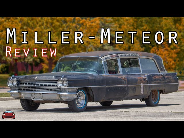 1958 Cadillac Miller Meteor Ambulance