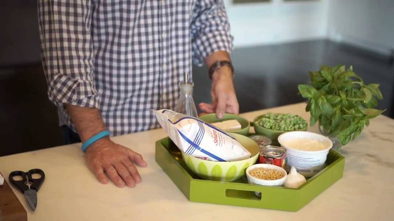 Healthy Pasta with Greek Yogurt & Greens: Cooking with Domestic Daddy ...