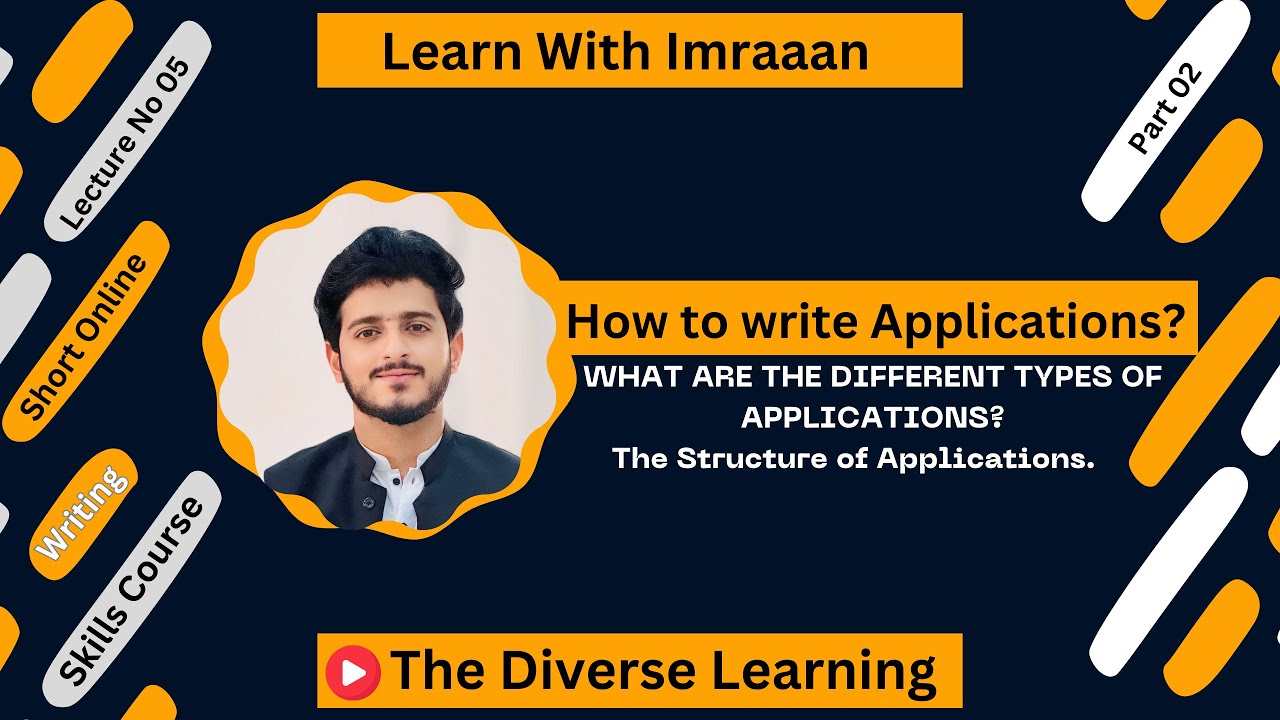 What is Application Writing? | With Sample Applications. | Part 2 - YouTube