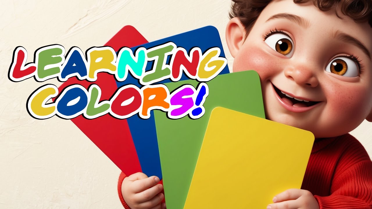 Color Learning Song for Toddlers - Learn Basic Colors with a Catchy ...