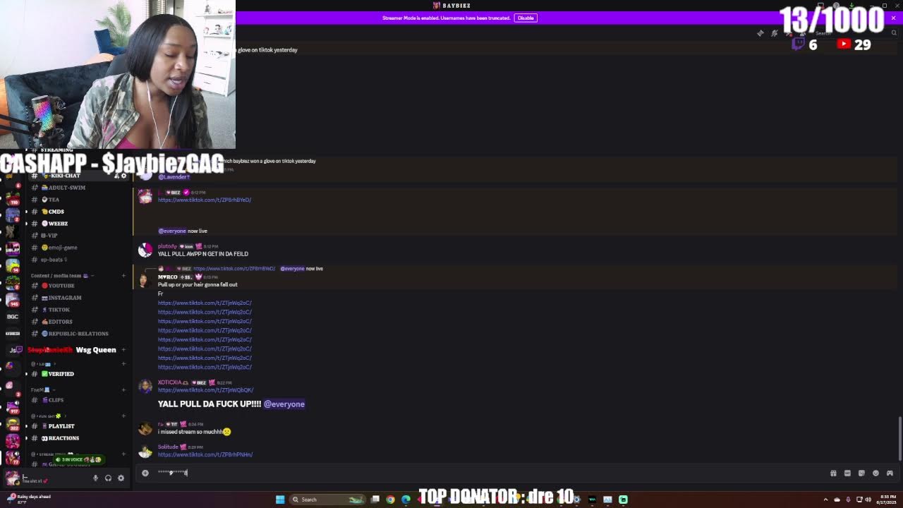 JAYBIEZ now live chiii - YouTube