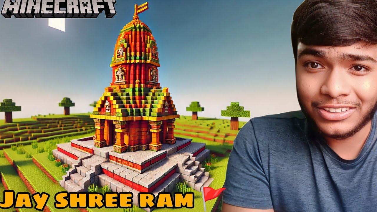 Epic Minecraft Build: Creating a Beautiful Hindu Temple! - YouTube