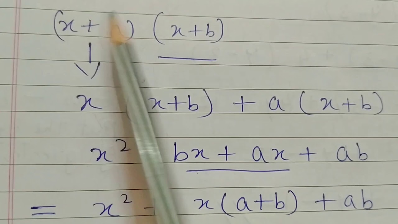 Expansion Formulae - YouTube
