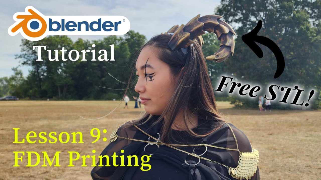 Lesson 9: FDM Printing Blender Tutorial - YouTube