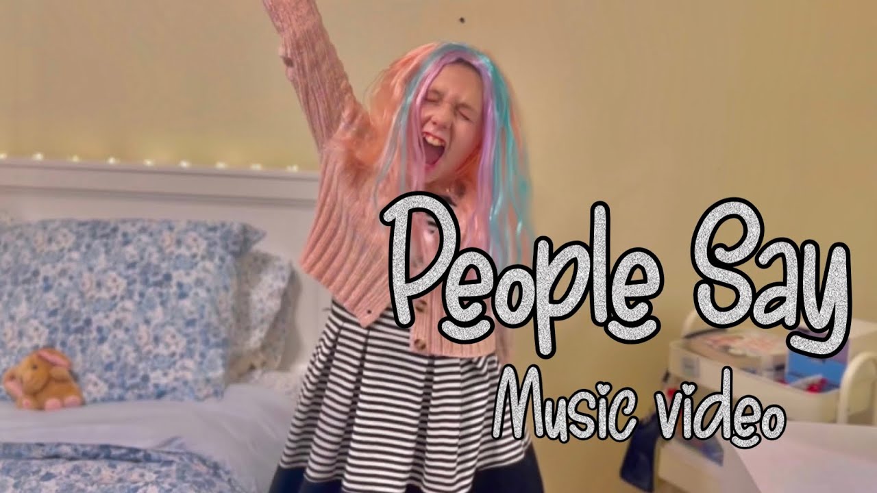 People Say, music video! - YouTube
