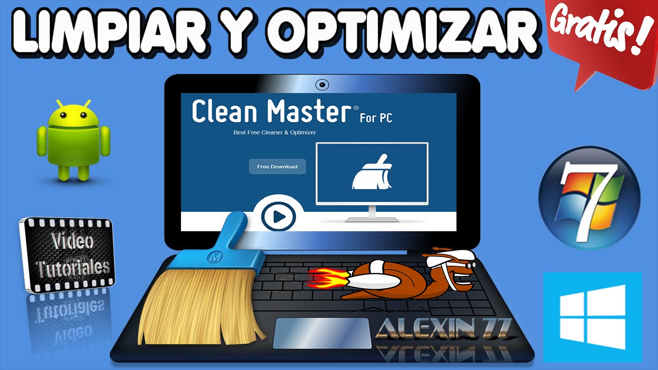 Como Limpiar Y Optimizar Profundamente Windows 10|8.1|8|7| Clean Master ...